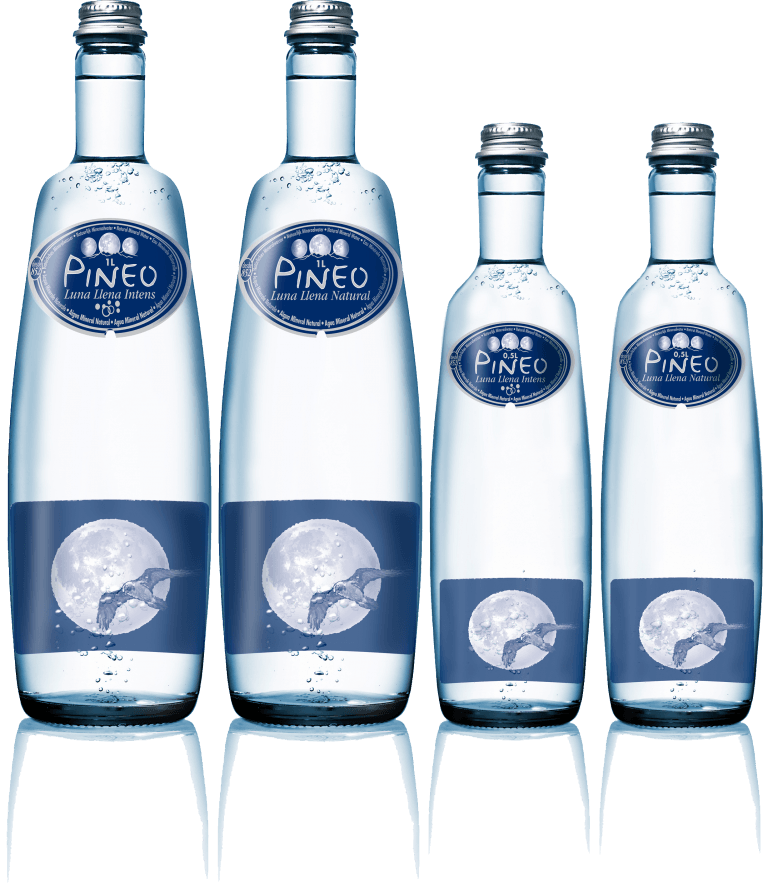 The Pineo range: Natural, Intens, Luna Llena