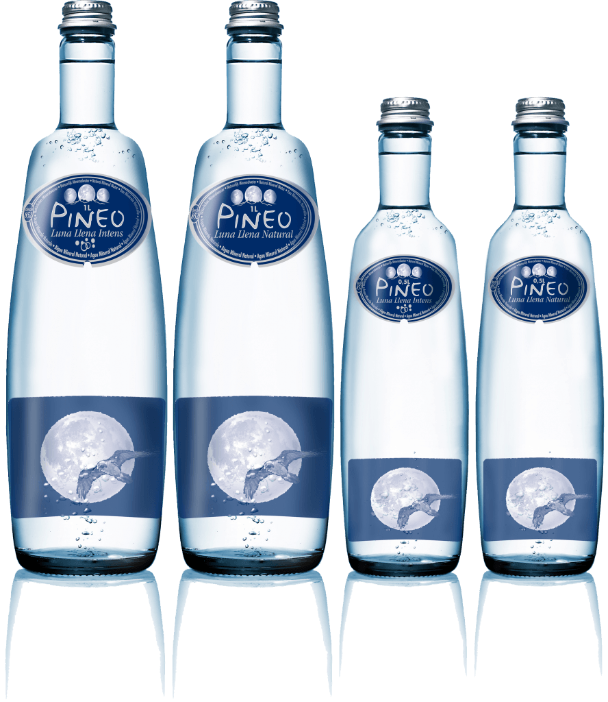 The Pineo range: Natural, Intens, Luna Llena