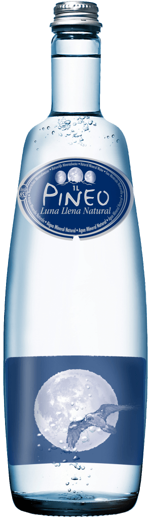 Pineo: natural mineral water. Healthy water